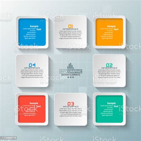 추상 3d 종이 인포 그래픽 비즈니스 템플릿 벡터 일러스트레이션 3차원 형태에 대한 스톡 벡터 아트 및 기타 이미지 3차원 형태 거래자 다이어그램 Istock