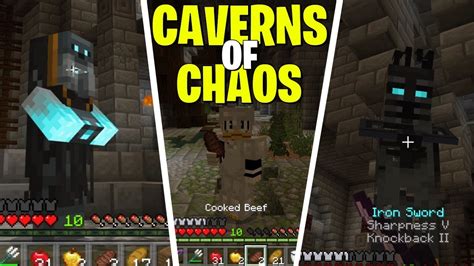 Caverns Of Chaos Gameplay Minecraft Marketplace Map Youtube