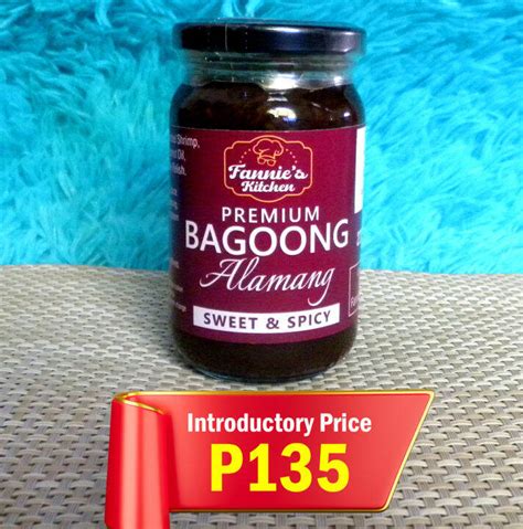 Fannies Kitchen Premium Bagoong Alamang Sweet And Spicy Lazada Ph