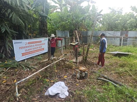 BMH Salurkan Sumur Bor Perawatan Dan Pengeboran Ulang Di Ponpes