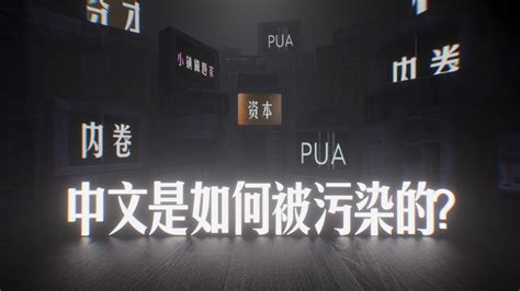 内卷是学术词汇？污染中文总共分几步 哔哩哔哩