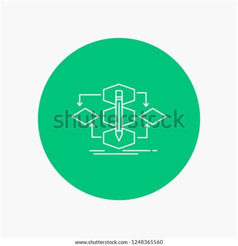 Algorithm Design Method Model Process White Stock Vector Royalty Free