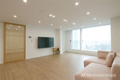 부산 해운대 메가센텀한화꿈에그린 33평 아파트 화이트 And 우드 인테리어 네이버 블로그