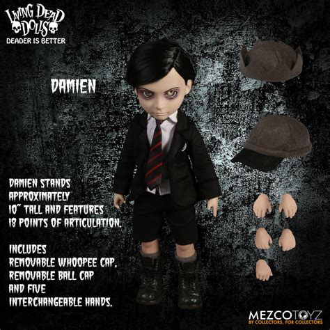 Living Dead Dolls The Return Of The Living Dead Dolls Damien Mezco Toyz