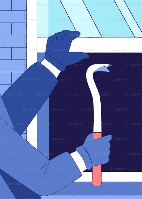창문 앞에서 망치를 들고 있는 남자 벡터 Unsplash의 위법 행위 이미지