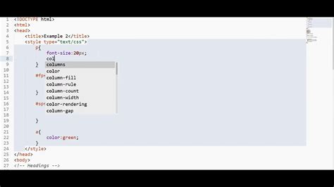 12 HTML CSS Identifier Selector YouTube
