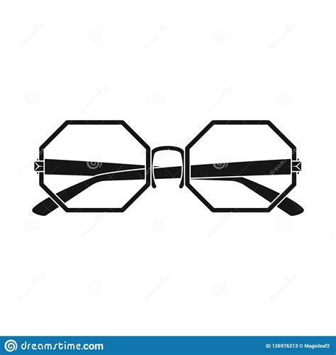 Isolated Object Of Glasses And Sunglasses Logo Collection Of Glasses