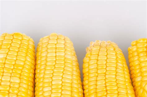 흰색 배경 위에 Cob 커널에 신선한 원시 달콤한 옥수수 0명에 대한 스톡 사진 및 기타 이미지 0명 개체 그룹 건강한