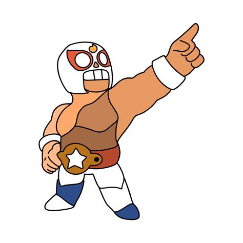 Ausmalbild El Primo Malen Brawl Stars Online Und Drucken