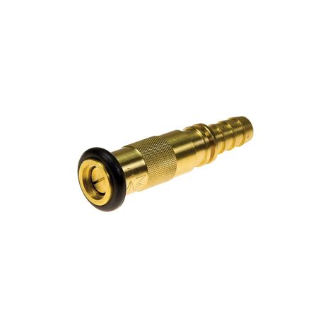 25mm Fire Hose Reel Nozzle Brass Twist With Bumper
