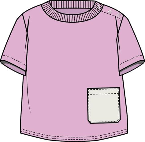 Ilustra O Vetorial De Camiseta Para Crian As Vetor Premium