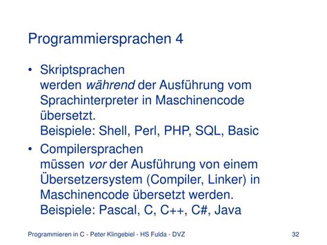 Ppt Informatik Ii Grundlagen Der Programmierung Programmieren In C