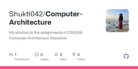 Github Shukti042computer Architecture My Solution To The