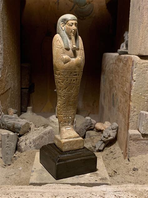 Egyptian Statue Ushabti Shabti Figure Replica 26th Dynasty Sculpture