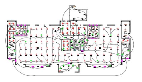 Electrical Wiring Layout Plan Download Autocad File Cadbull
