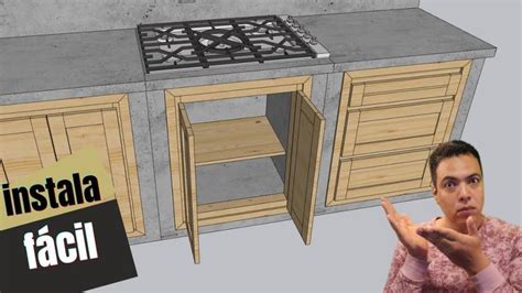 PUERTAS De Madera En COCINA De CONCRETO Cocina De Concreto Cocina De