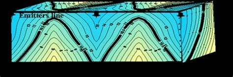 Three Dimensional Soil Moisture Distribution And Wetted Soil Volume Download Scientific Diagram