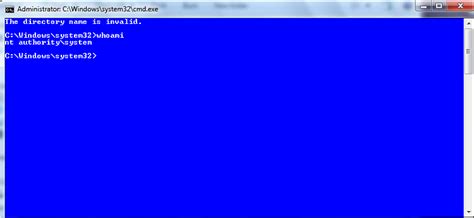 system level command prompt windows 7 forums