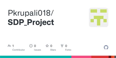 Github Pkrupali Sdp Project