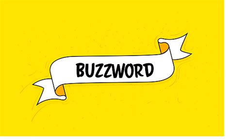 텍스트 Buzzword와 트렌디 한 리본 배너 복고풍 스타일 디자인입니다 0명에 대한 스톡 벡터 아트 및 기타 이미지 0명