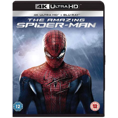 The Amazing Spider Man K Ultra HD Includes Blu Ray K Zavvi UK