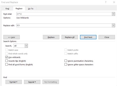 Adding A Character Before And After Each Text In Ms Word Super User