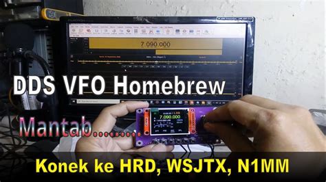 Dds Vfo Si5351 Connect To Pc Hrd N1mm Wsjtx Youtube