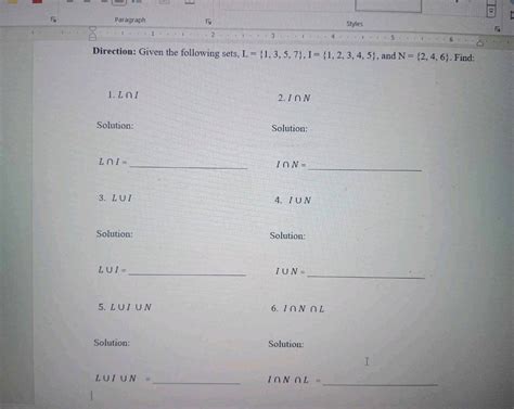 5 Paragraph Styles Direction Given The StudyX