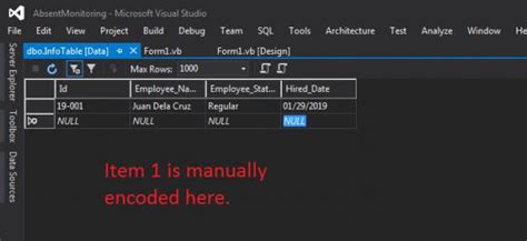 Vs 2015 My Record Is Not Saving On Ms Sql Table Vbforums