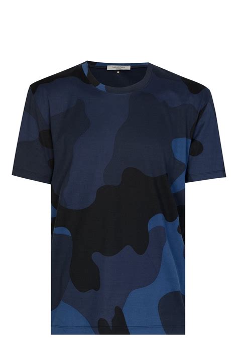 Valentino Valentino Camouflage Print T Shirt T Shirts From Circle