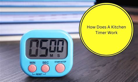 How Does A Kitchen Timer Work House Arctic