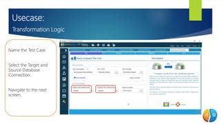 ETL Validator Usecase Transformation Logic In Input Data Source PPT