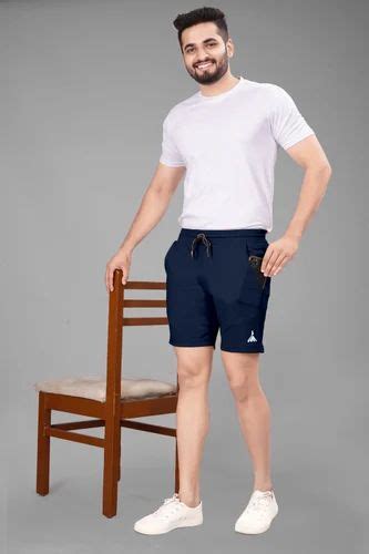 Plain Cotton Men Sports Shorts Regular Fit At ₹ 130piece In Surat