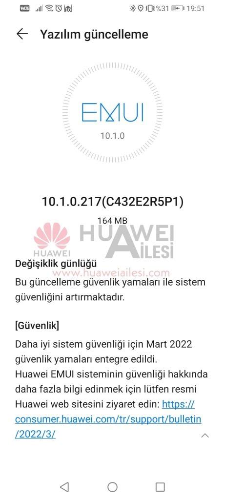 Huawei P Smart S Receiving March Emui Security Update Huawei Central