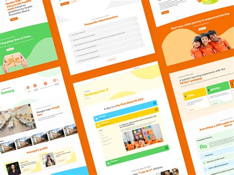 My First Skool Website By Roni Asra On Dribbble