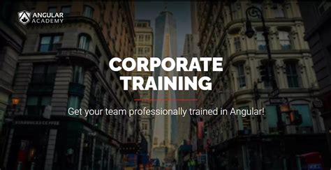 angular corporate training