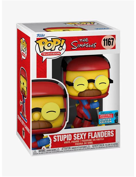 Nycc 2021 Simpsons Stupid Sexy Flanders Exclusive Pop Vinyl Figure