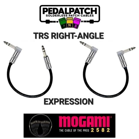 สายสัญญาณเสียง Pnb Patch Cable รุ่น Trs Right Angle Expression Cable