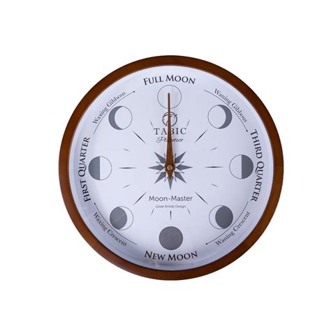 Moon Phase Clock Planeteco Moon Master Accurate Lunar Tracking