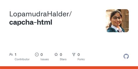 Github Lopamudrahalder Capcha Html