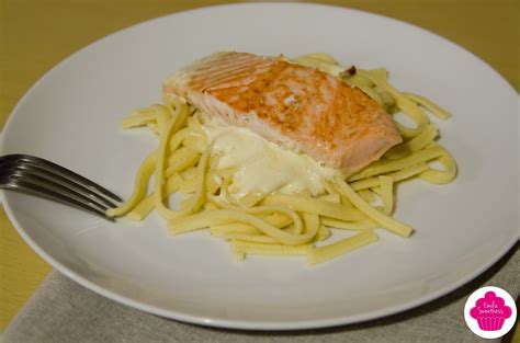 Emilie Sweetness Tagliatelles Au Saumon Et à La Crème De Citron