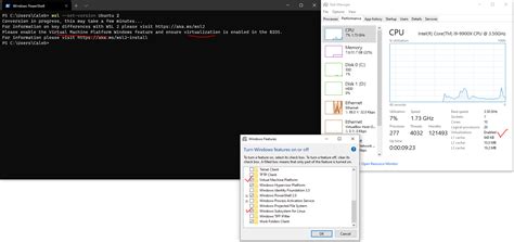 Can Not Upgrade From Wsl To I X Intel And Bios Virtualization And Virtual Machine