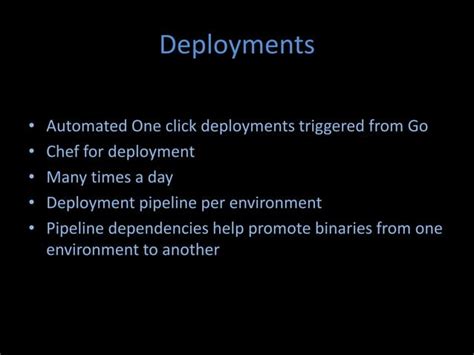 Continuous Delivery With Chef And Gocd Ppt