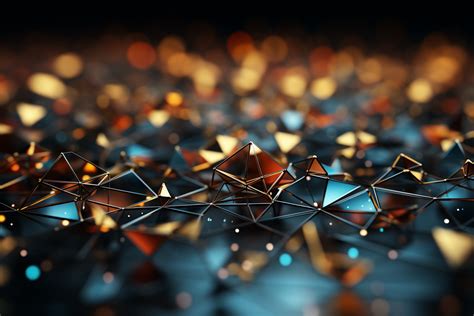 Futuristic Plexus Network Abstract Tech Graphic By Saydurf · Creative Fabrica