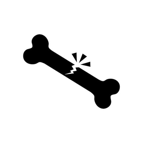 Premium Vector Broken Bone Vector Icon Illustration