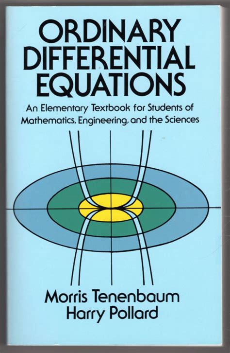 Ordinary Differential Equations Textbook
