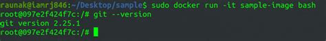 Creating A Docker Image With Git Installed Geeksforgeeks