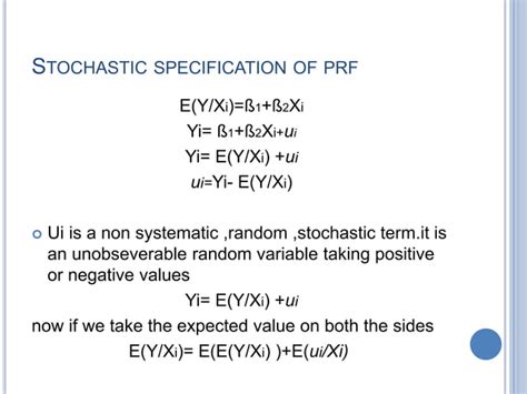 Introduction To Econometrics Ppt