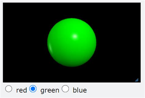 Radio Buttons — Vpython 3 2 Documentation