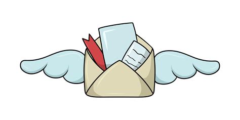 Vintage Open Envelope